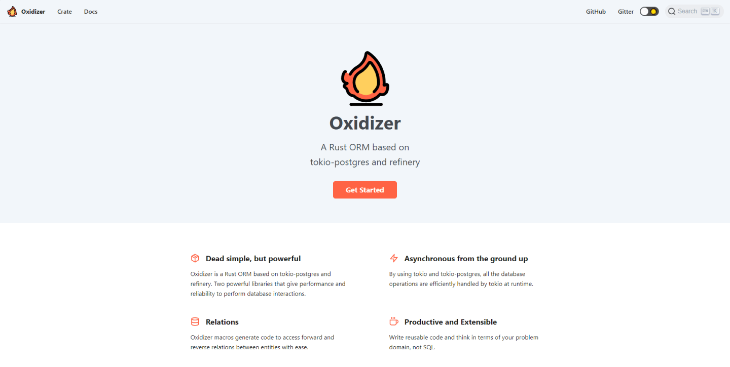 Getting Started | Oxidizer